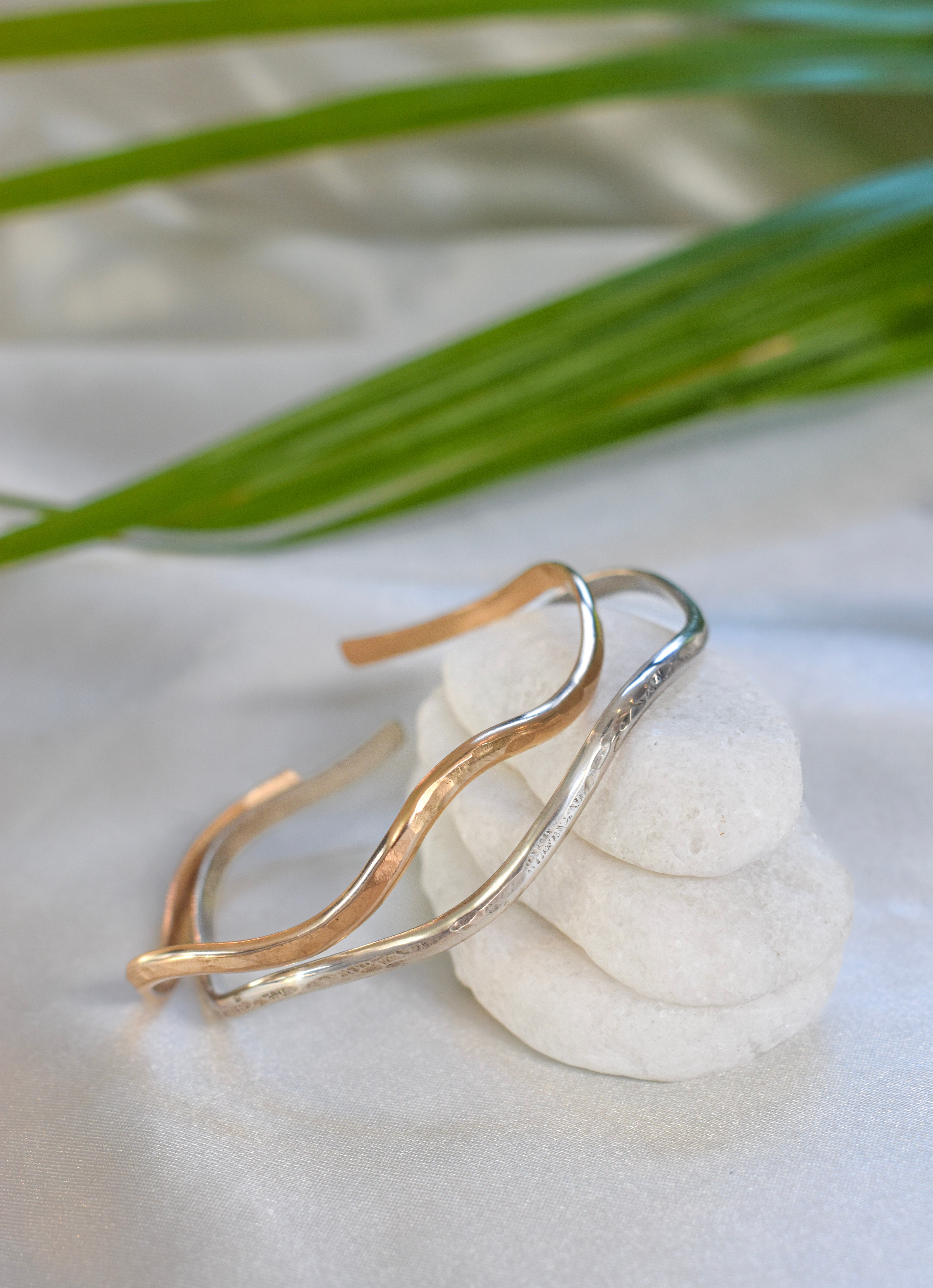 Wave Cuff Bracelet – Bella Mack Jewelry